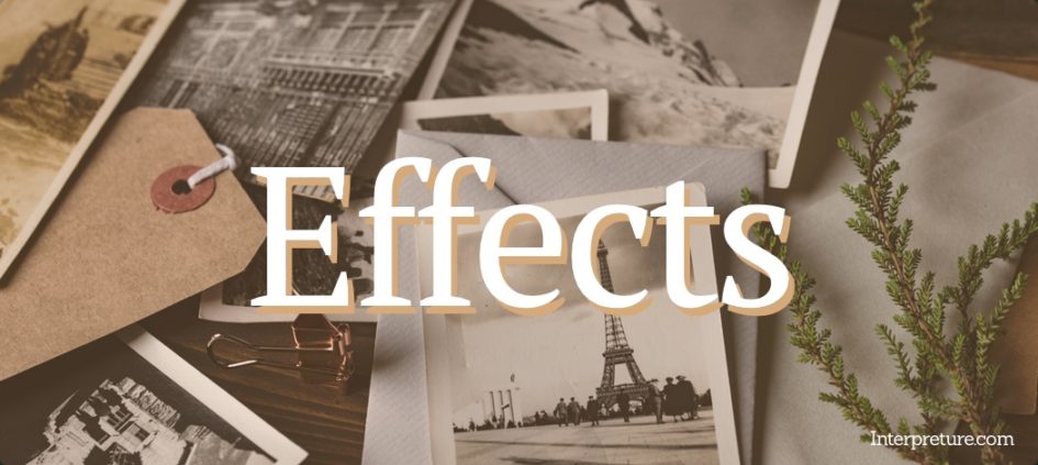 Effects - Poem Analysis and Notes - Interpreture English Revision