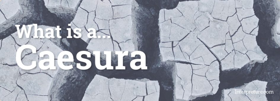 Caesura - What is a Caesura? - English Literature Glossary